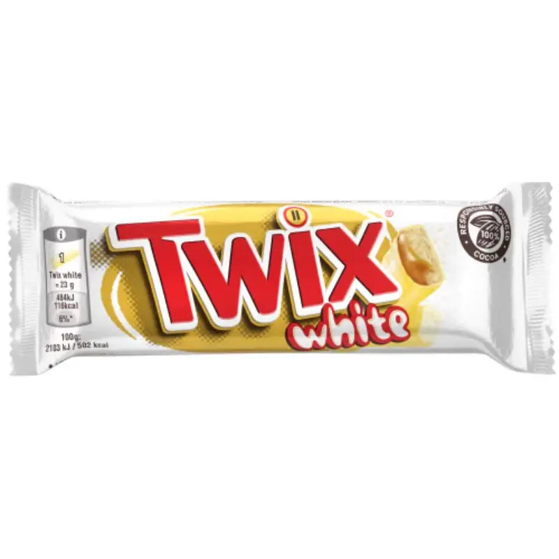 Buy Twix White 46g online from warehouse shelf | Shop came – Butikkom