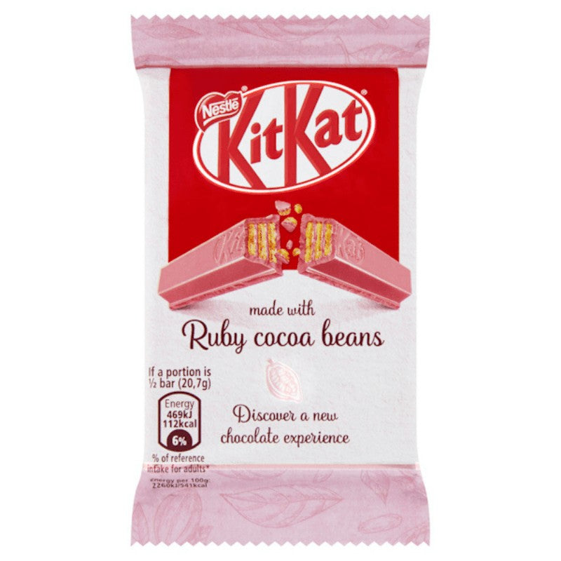 Buy KitKat Ruby cocoa beans 41.5g online from warehouse shelf | Shop ...